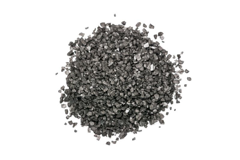 Black Volcanic Salt Pile stock photo. Image of black - 36258458