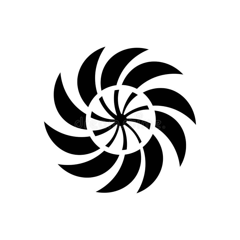 Vortex Illustration Logo Vector Stock Vector - Illustration of company ...