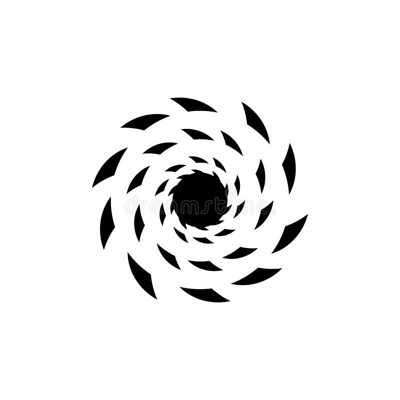 Vortex Illustration Logo Vector Stock Vector - Illustration of ...