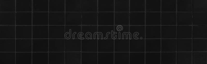 Black Wall Glazed Tile Texture and Background Seamless Stock Image ...