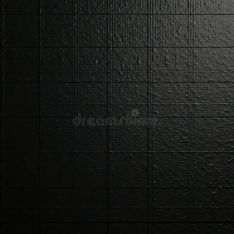 Black Wall with Subtly Varied Texture, Matte Finish, Slightly Grainy ...