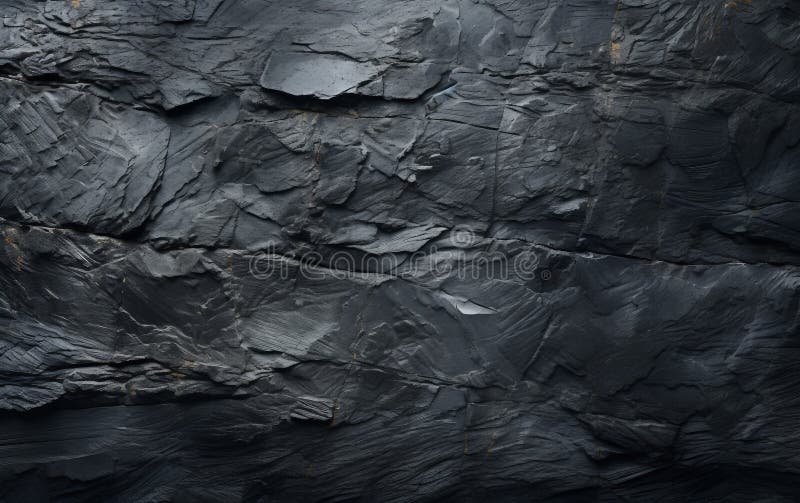 Black Wall Surface with Deep Texture -Generative Ai Stock Image - Image ...