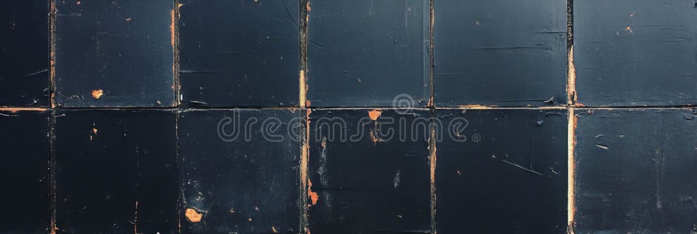 Black Wall Texture Featuring Brick Patterns and Heavy Grunge Effects ...