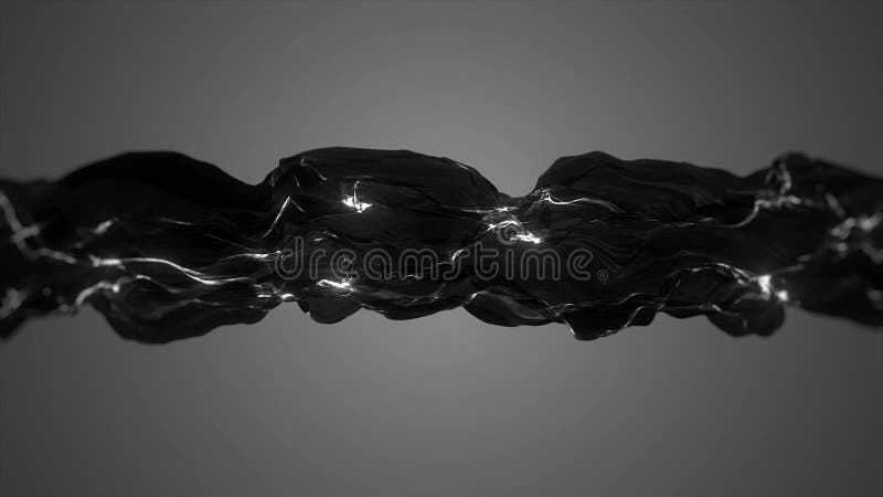 Black Water Flowing Texture Animation Loop Stock Video - Video of black ...