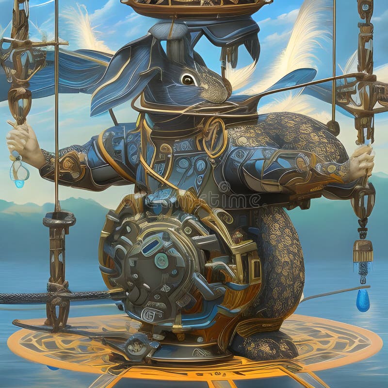 Black Water Bunny Stock Illustrations – 487 Black Water Bunny Stock ...