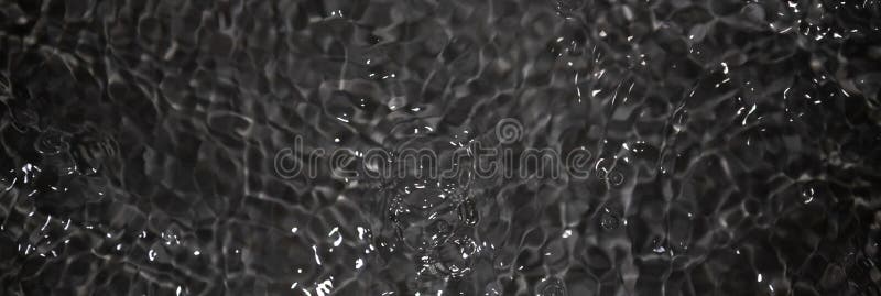 Black Water with Ripples. Defocus Blurred Black Clear Calm Water ...
