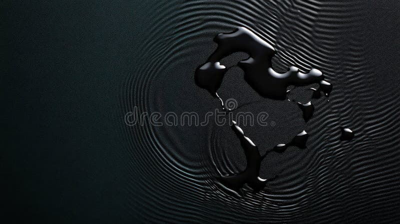 Black Water Surface Texture with Ripples and Splashes: Abstract Nature ...