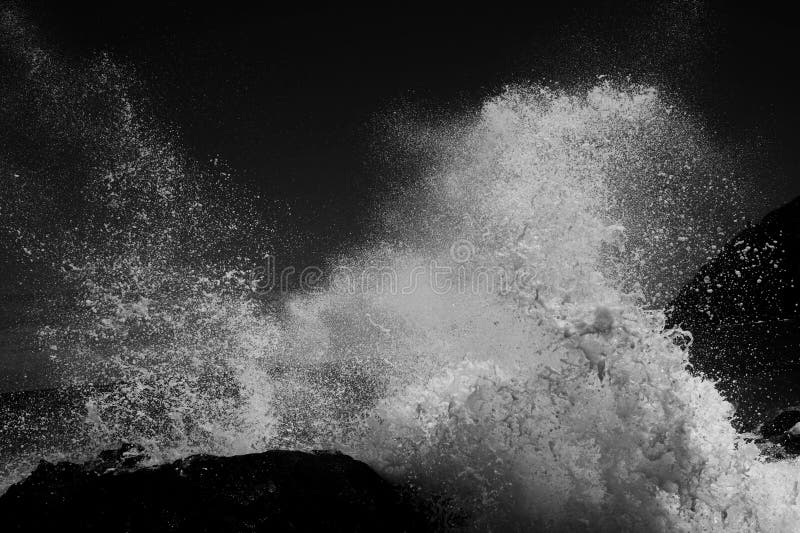 Black wave stock photo. Image of plant, land, ridge, beach - 36558946