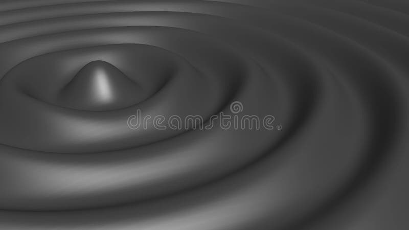 Black Wave Ripper Smooth Curve 3d Stock Illustration - Illustration of ...