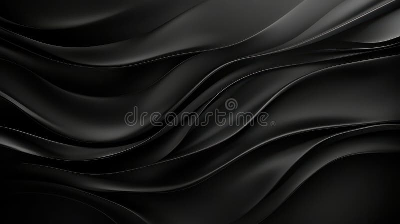 Black Wavy Background, Versatile Backdrop for Modern Design and ...