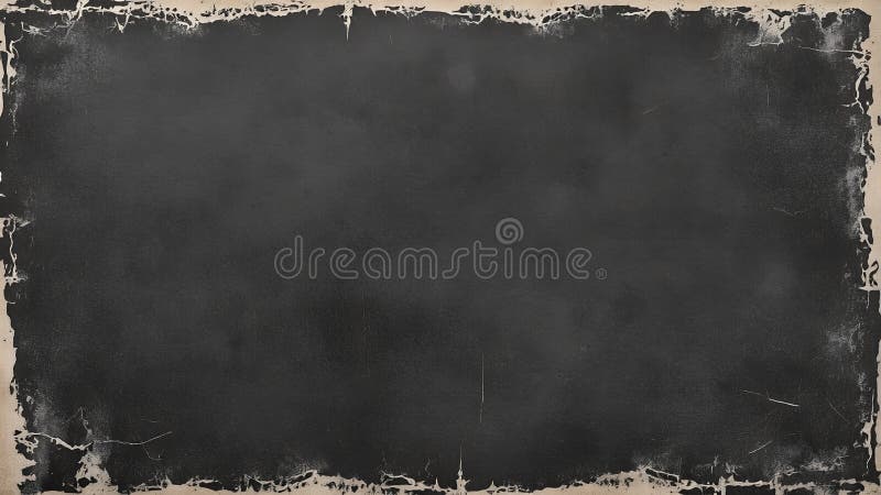 A Black Weathered Background with a Worn Faded Border Stock ...