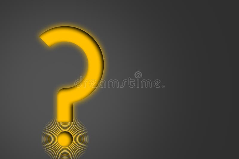 Black Web Help and Support Question Mark Template Stock Illustration ...