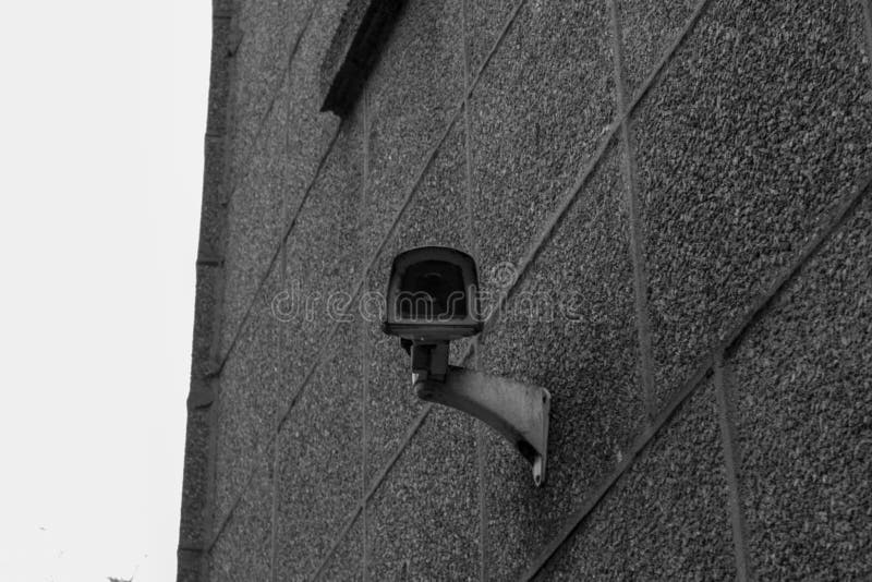 Black and White Aberdeen Street Photography: Security Camera Stock ...