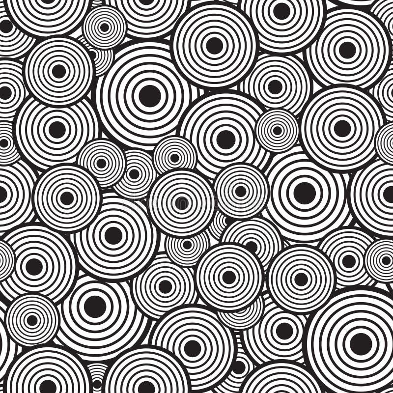 Black-and-white Abstract Background with Circles Stock Vector ... Black-and-white Abstract Background with Circles Stock Vector ...