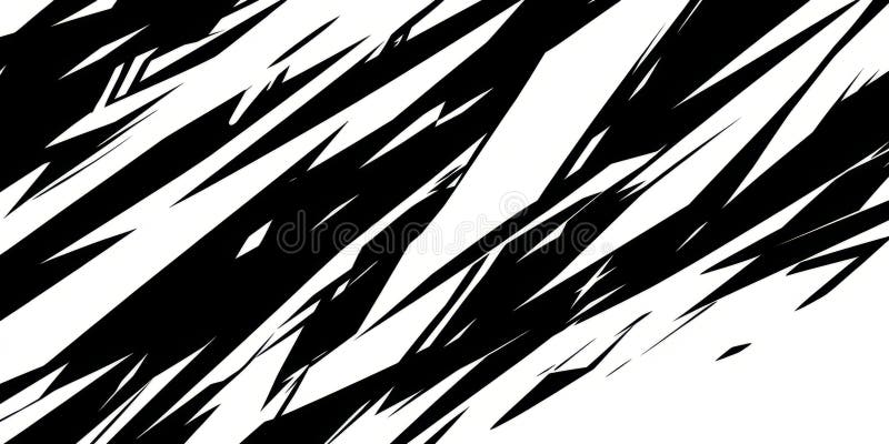 A Black and White Abstract Background with Distorted, Fragmented Shapes ...
