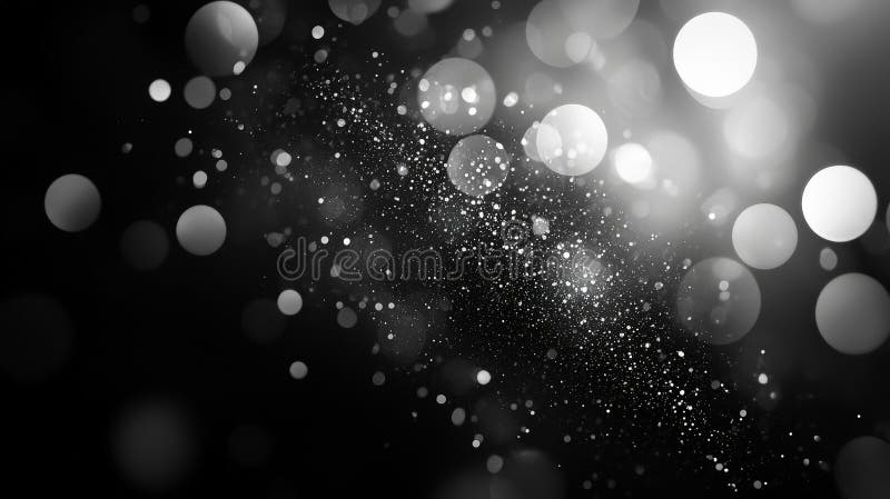 A Black and White Abstract Background Featuring Blurred Elements and a ...