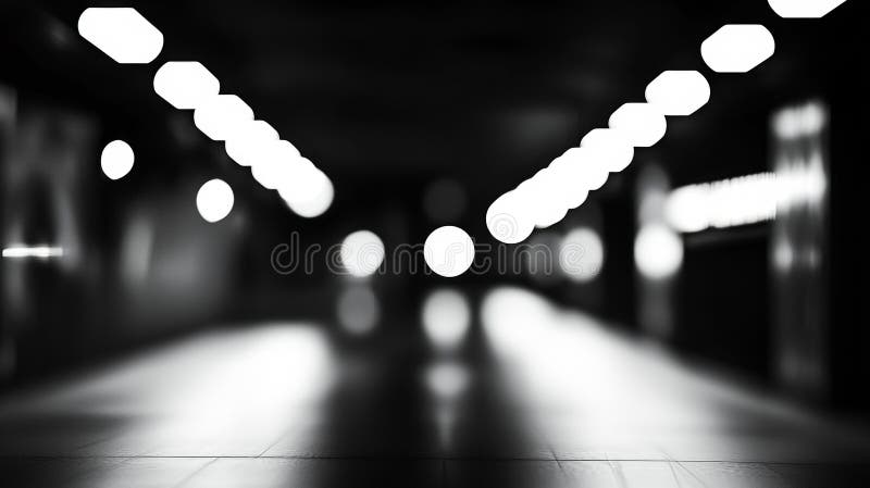 A Black and White Abstract Background Featuring Blurred Elements and a ...