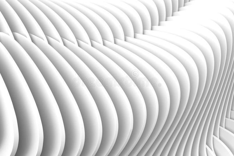 Black and White Abstract Background with Line and Wave 3d Stock ...