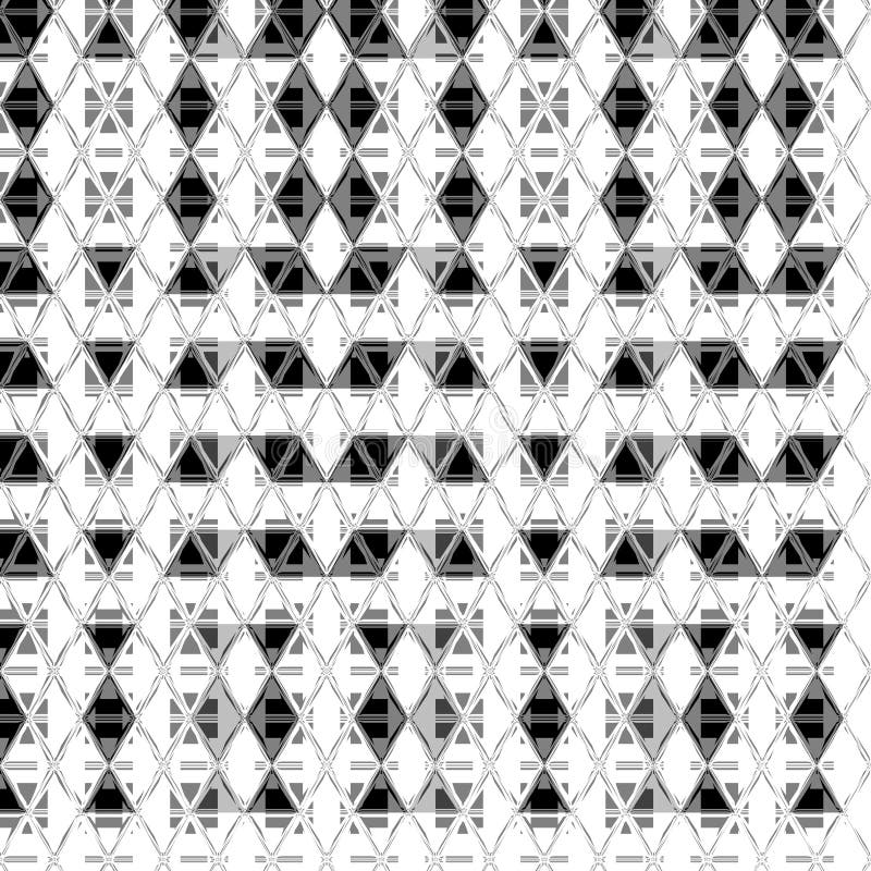 Black White Pixels Bits Abstract Background Shapes Blurs Stock Image ...
