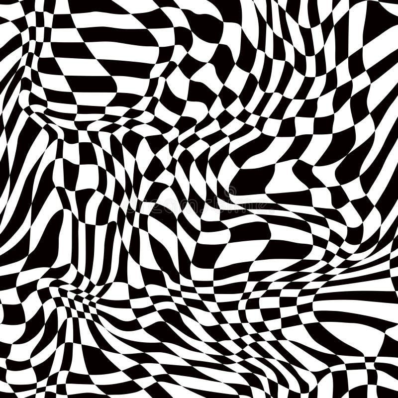 Wavy Black White Checker Background Stock Illustrations – 344 Wavy ...