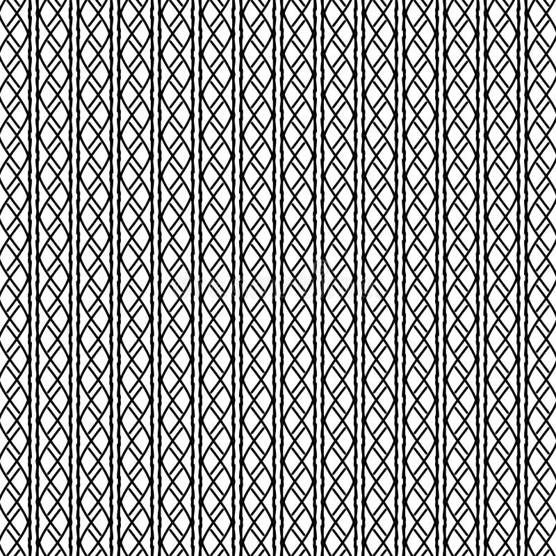 Black and White Abstract Column Pattern Stock Illustration ...