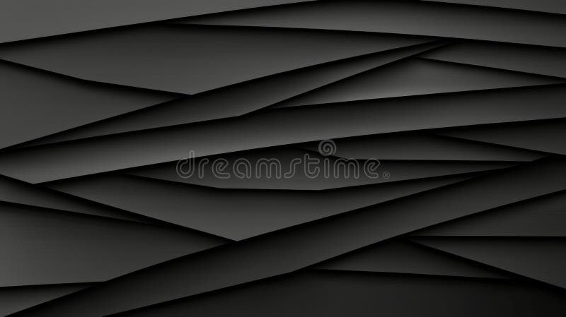 A Black and White Abstract Design with Overlapping Lines and Shapes ...