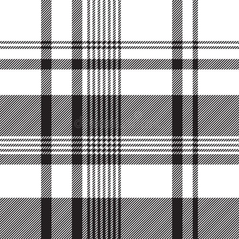 Black White Abstract Fabric Texture Seamless Stock Vector ...