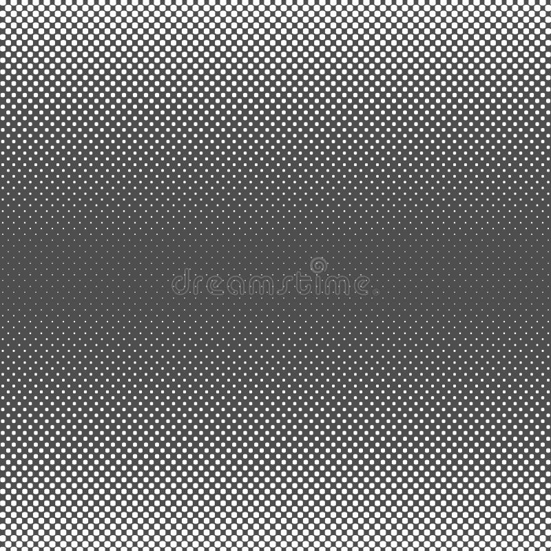 Black Abstract Halftone Square Dot Background, Vector Illustration ...