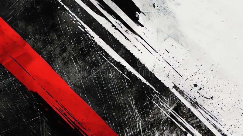 Black White Abstract Line Background with a Little Red Splashes Stock ...