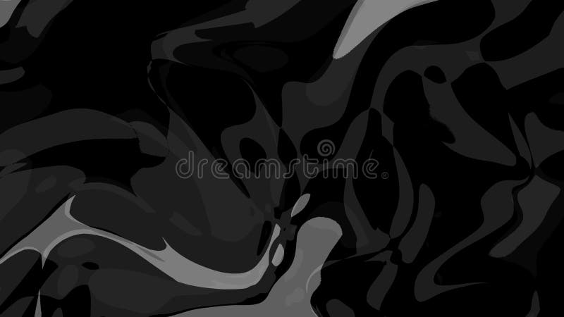 Black and White, Abstract Liquify Effect Background, Marble Pattern ...