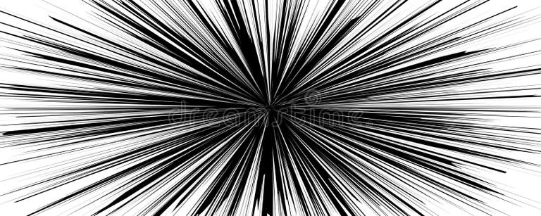 Dynamic Abstract Lines Creating an Explosive Pattern Stock Vector ...