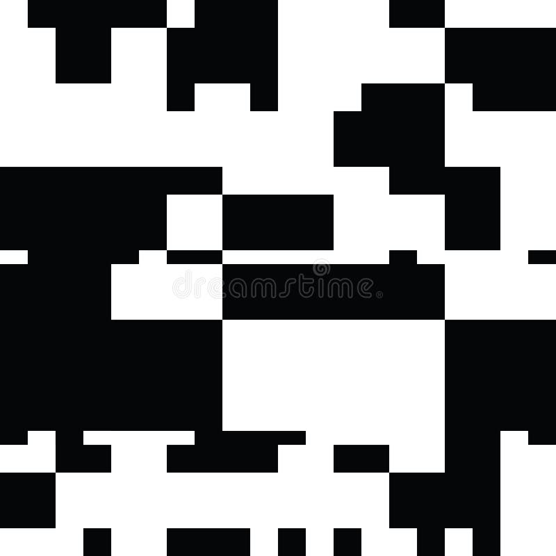 Black and White Abstract Rectangles Art Graphic Design Stock Vector ...