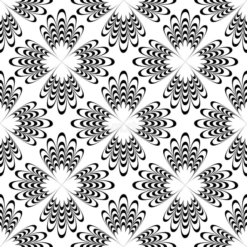 Contrast Seamless Background with Abstract Drops Stock Vector ...