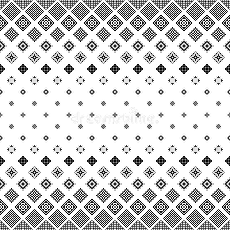 Black White Abstract Square Pattern Background Stock Vector ...