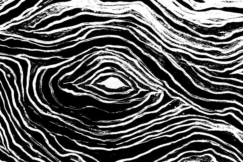 Black and White Abstract Wave Grunge Pattern. Vector Background. Stock ...