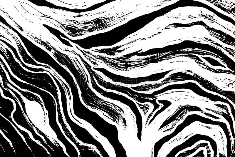 Black and White Abstract Wave Grunge Pattern. Vector Background. Stock ...