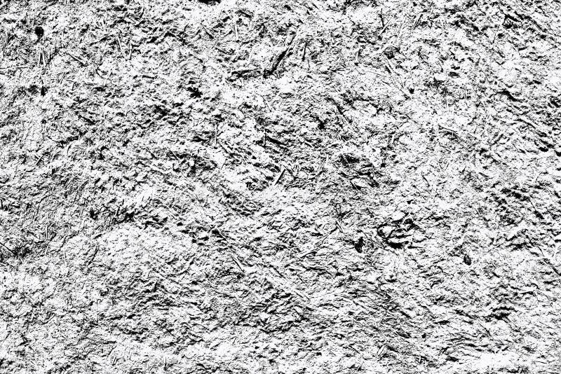 Black and White Adobe Wall Texture for Background Stock Image - Image ...