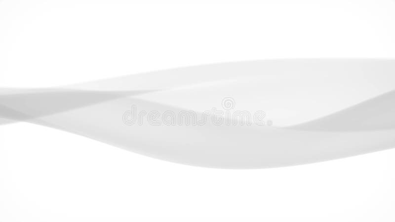 Black and White Animated Wavy Shape Stock Video - Video of clean ...