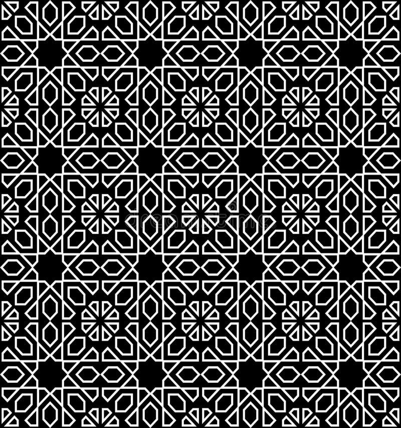 Floral arabic pattern stock vector. Illustration of shape - 132071054