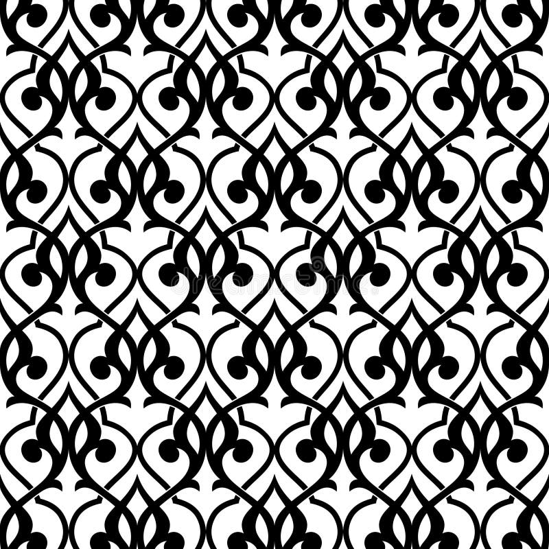 Vector arabic pattern stock vector. Illustration of abstract - 131892894