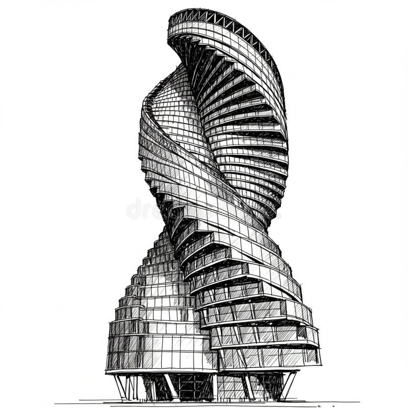 Architectural Fluidity Stock Illustrations – 1,039 Architectural ...