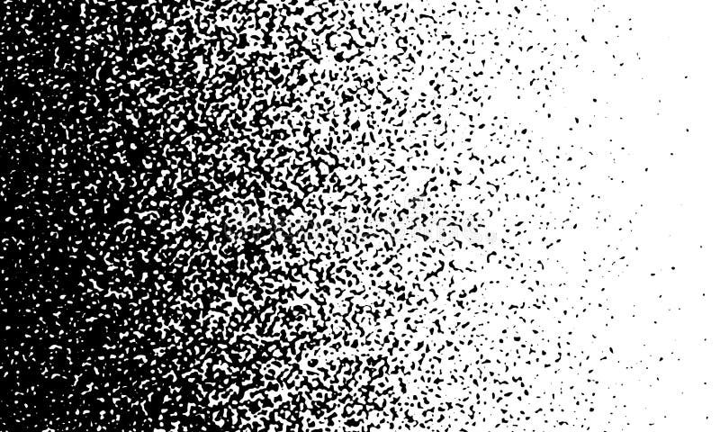 Black on White Background. Black and White Dissolve Halftone Grunge ...