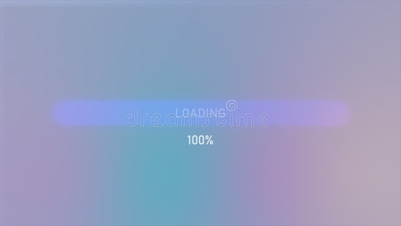 Black and White Background. Motion. Purple and Blue Loading that ...