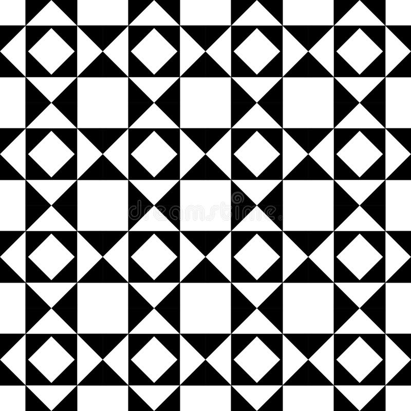 Black and White Background. Regular Texture Stock Vector - Illustration ...