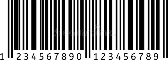 Black and White Barcode Representing Product Identification, Inventory ...