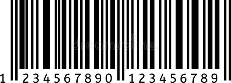 Black and White Barcode Representing Product Identification, Inventory ...
