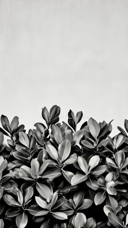 Black and White Botanical Photography: Monochromatic Leaf Textures and ...