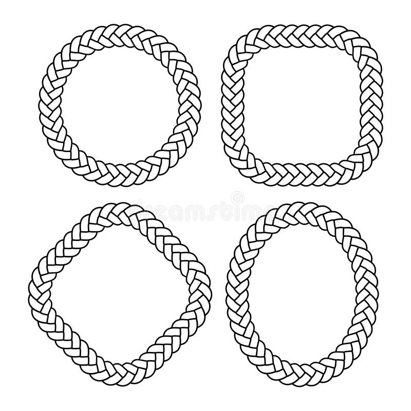 Braided Rope Illustration