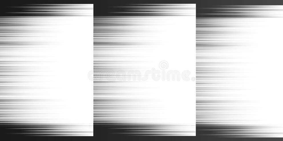 Black and White Bright Linear Striped Motion Blur Patterned Overlaying ...