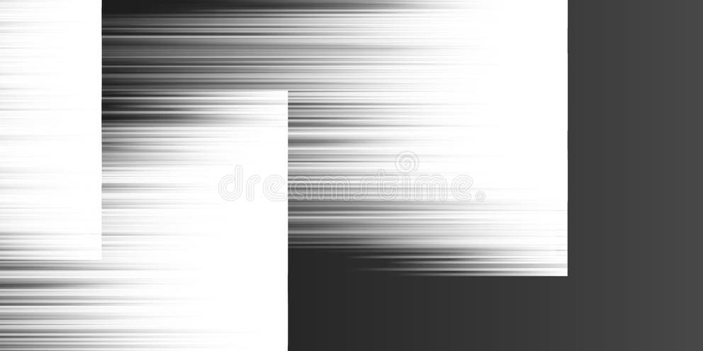 Black and White Bright Linear Striped Motion Blur Patterned Overlaying ...